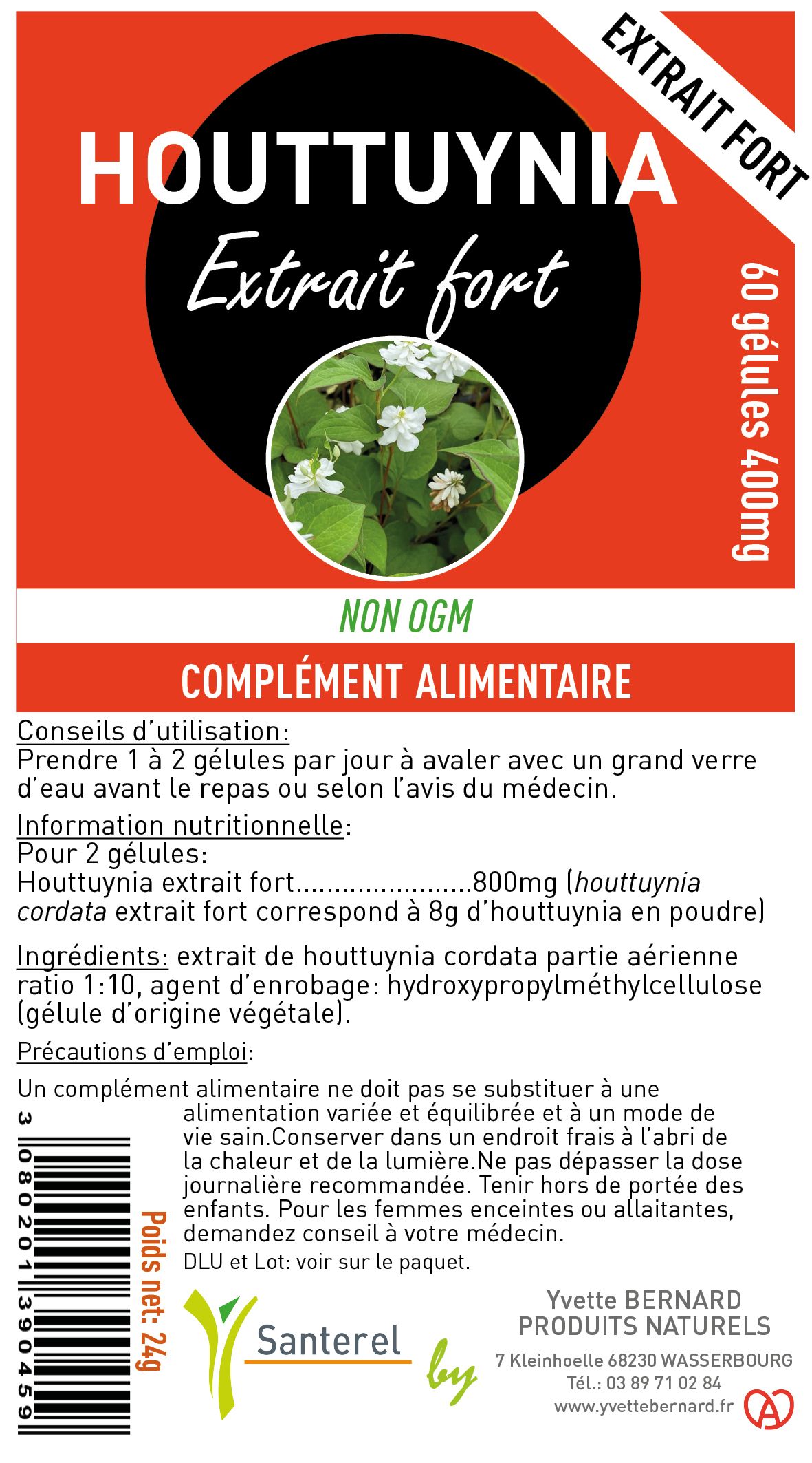 HOUTTUYNIA cordata | Bienfaits et posologie | Au meilleur prix